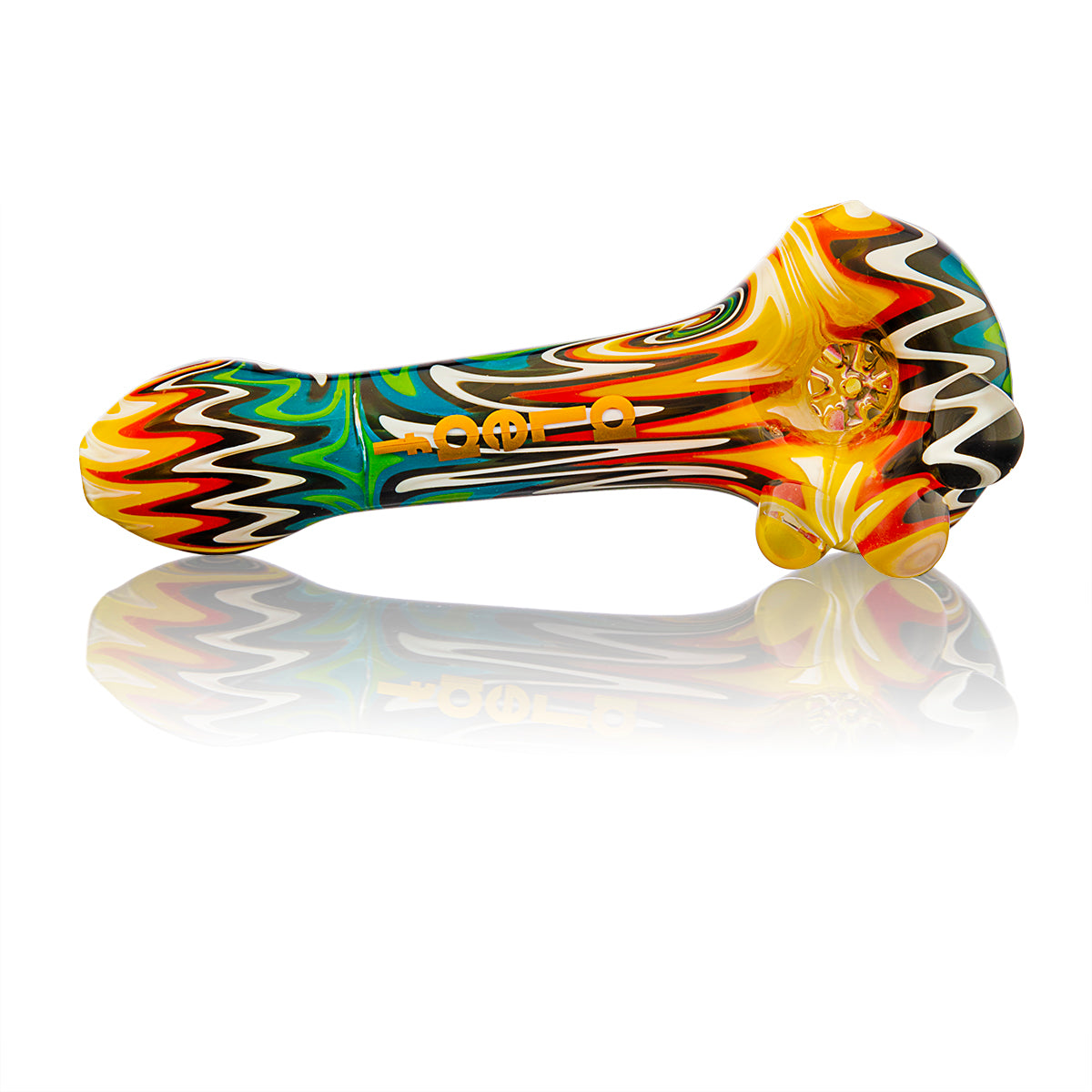 5 Aleaf® Wig Wag Hand Pipe Wscreen Aleaf Glass