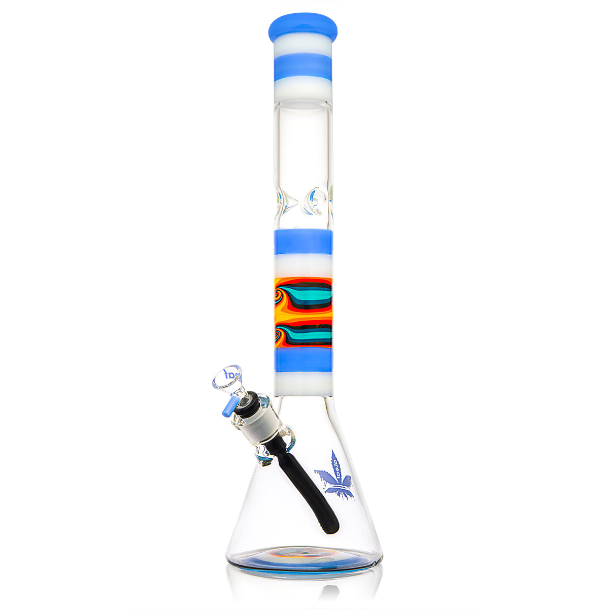 18” Osaka Beaker Aleaf Glass