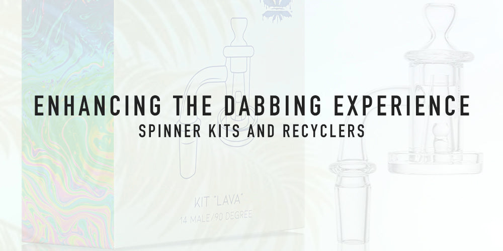 Enhancing the Dabbing Experience: Spinner Kits and Recyclers – aLeaf Glass