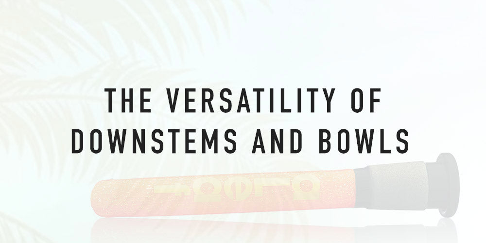 The Versatility of Downstems and Bowls – aLeaf Glass