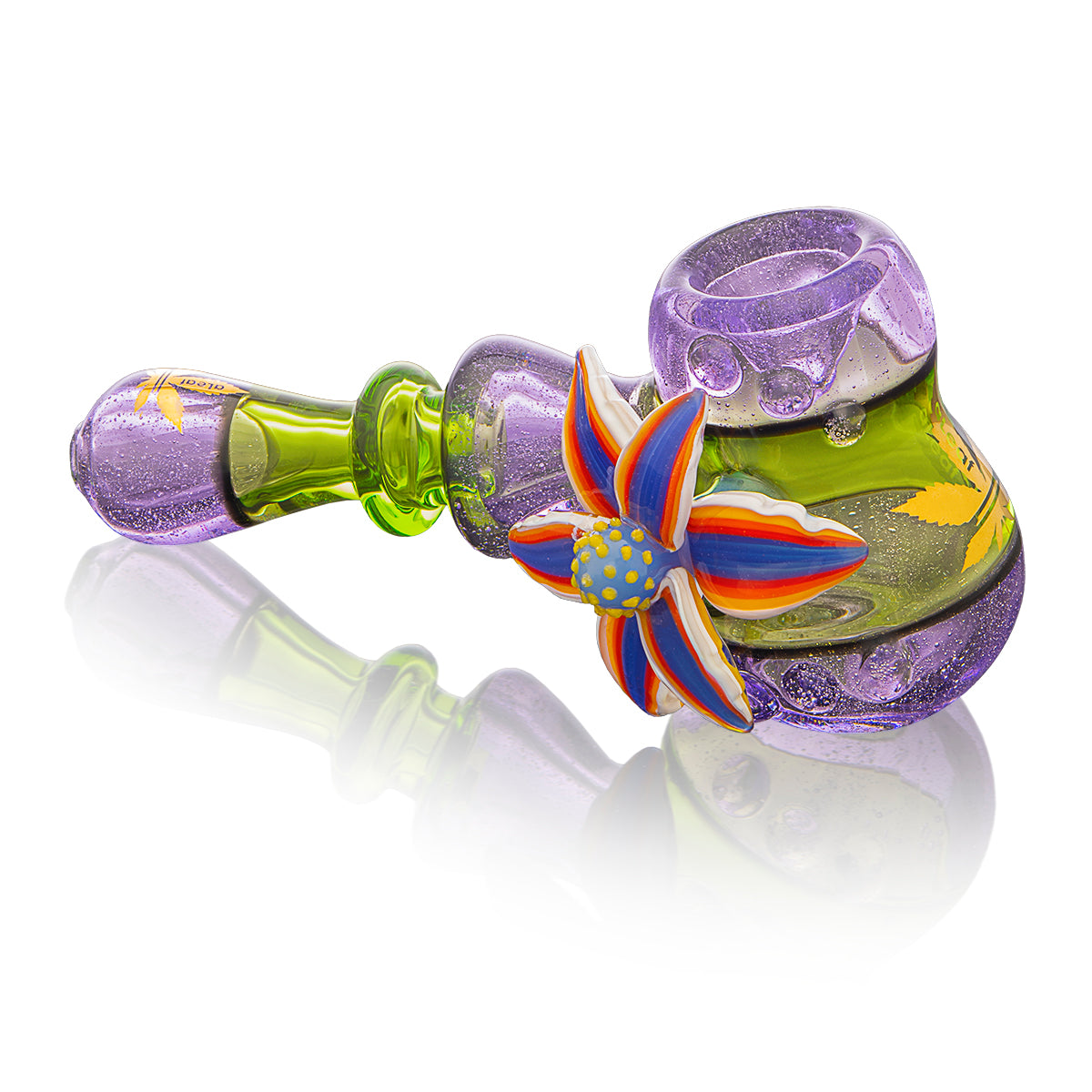 The Blossom Bubbler – aLeaf Glass
