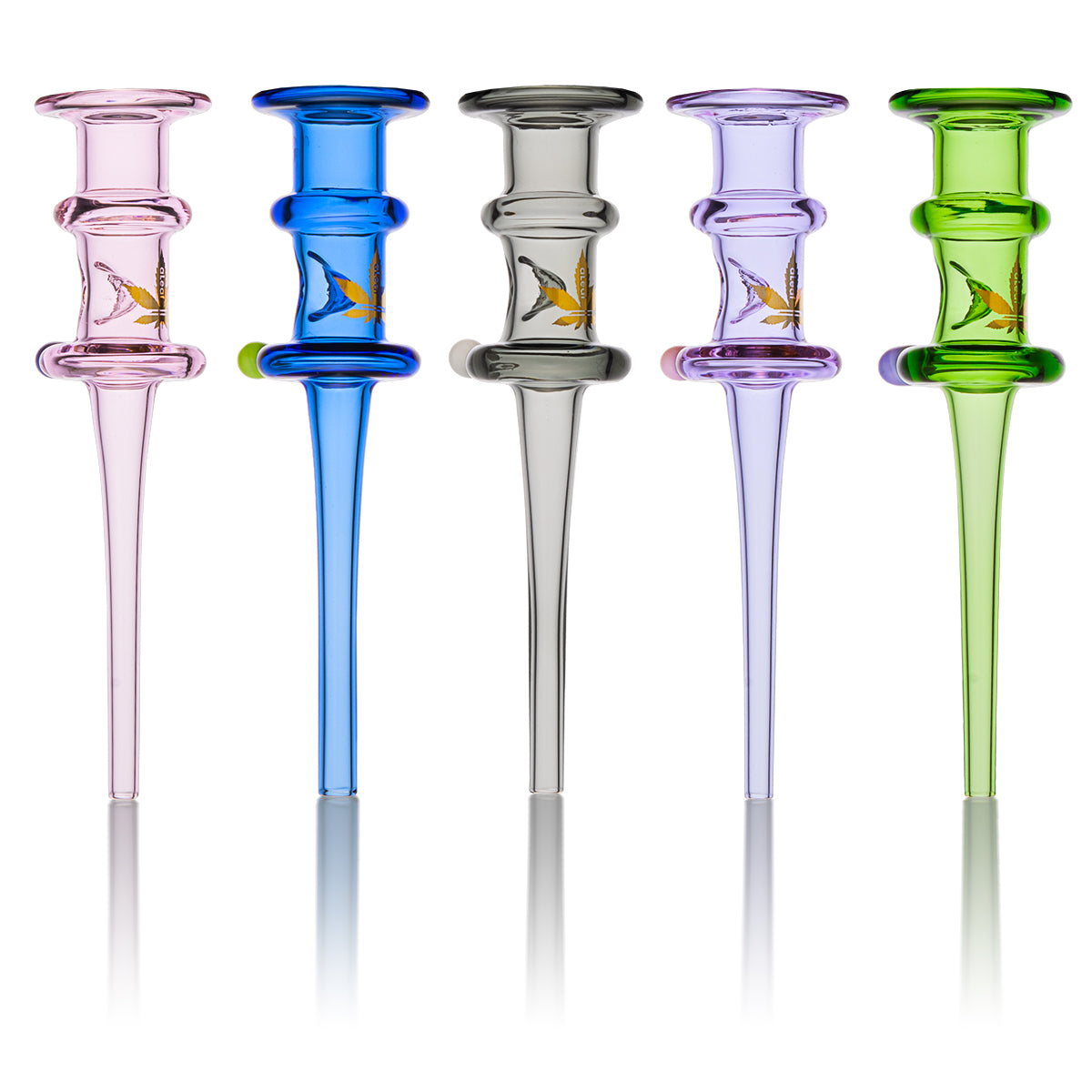 5" Hat Glass Straw – aLeaf Glass