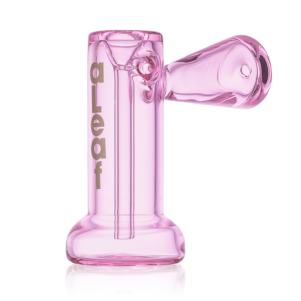 4" Bloop Bubbler – aLeaf Glass