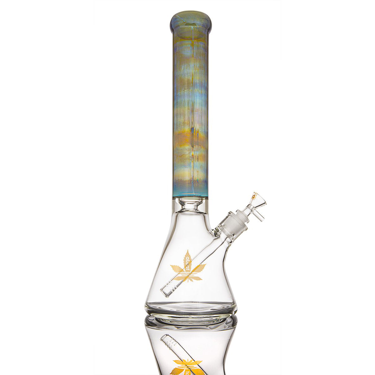 16" 7MM Custom Fumed Beaker – aLeaf Glass