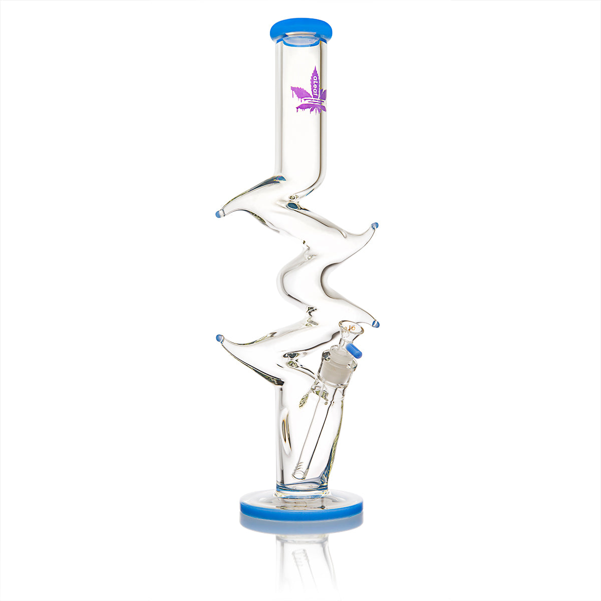 18" aLeaf® Winding Water Pipe – aLeaf Glass
