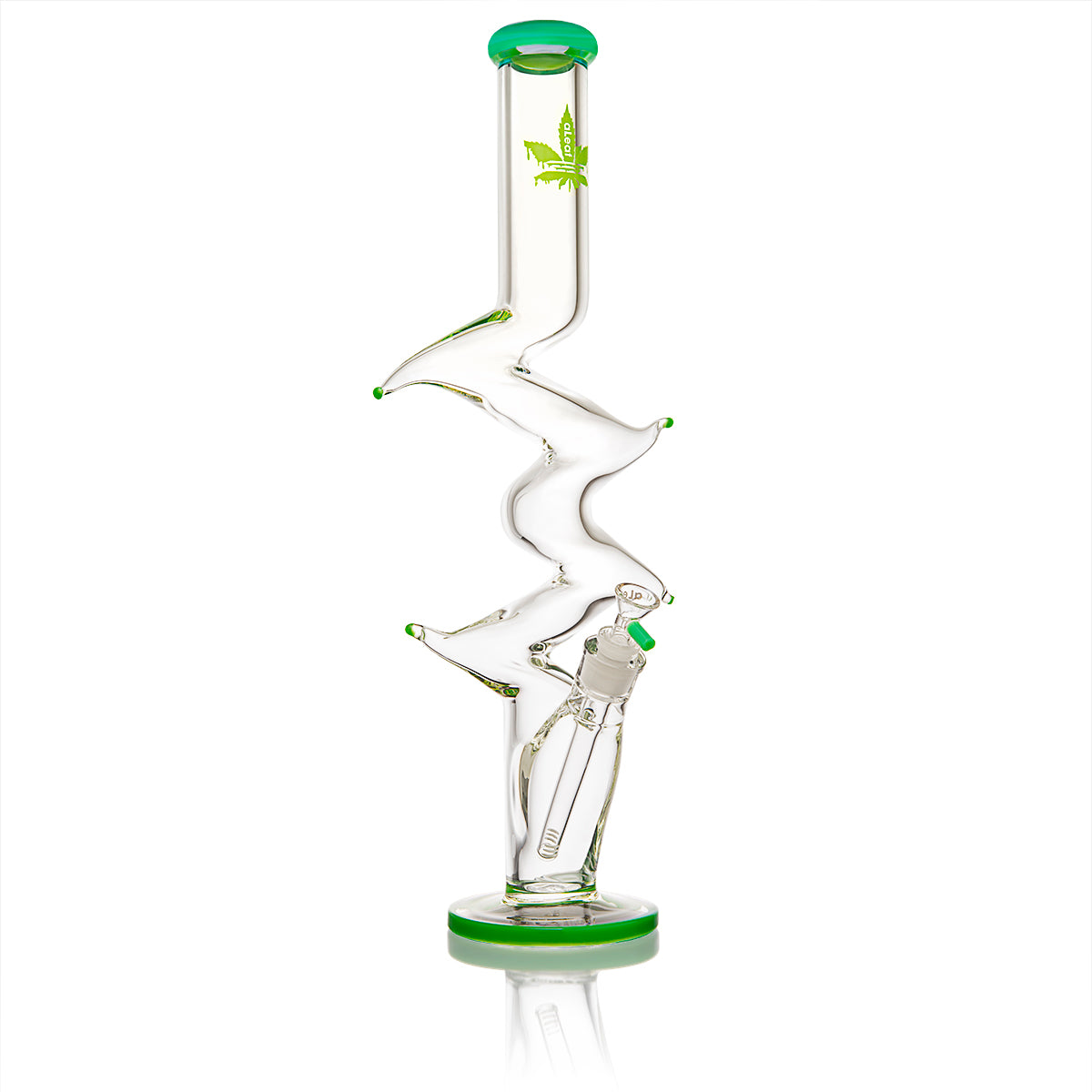 18" aLeaf® Winding Water Pipe – aLeaf Glass