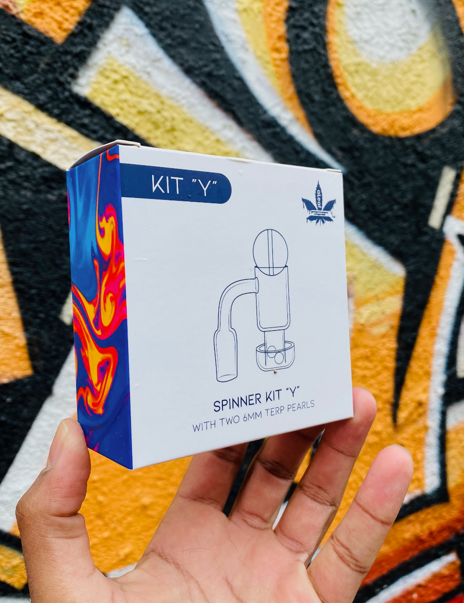 aLeaf® Terp Slurper Kit - Spinner Kit "Y" – aLeaf Glass